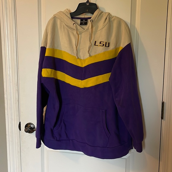 Colosseum | Tops | Vintage Style Lsu Hoodie Euc | Poshmark